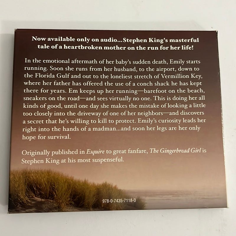 The Gingerbread Girl by Stephen King, Mare Winningham