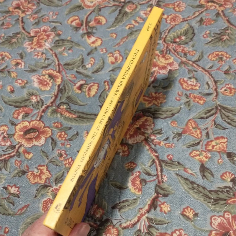 Encyclopedia Brown and the Case of the Midnight Visitor by Donald J. Sobol