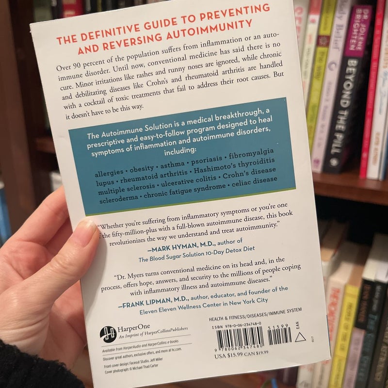 The Autoimmune Solution by Amy Myers, Paperback | Pangobooks