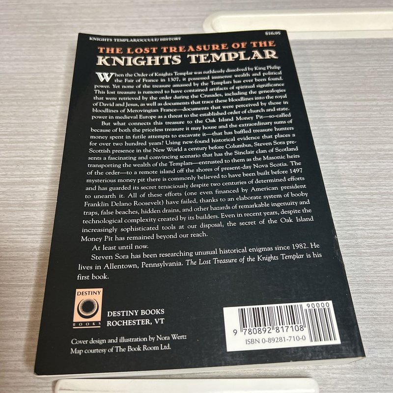 The Lost Treasure of the Knights Templar by Steven Sora, Paperback ...