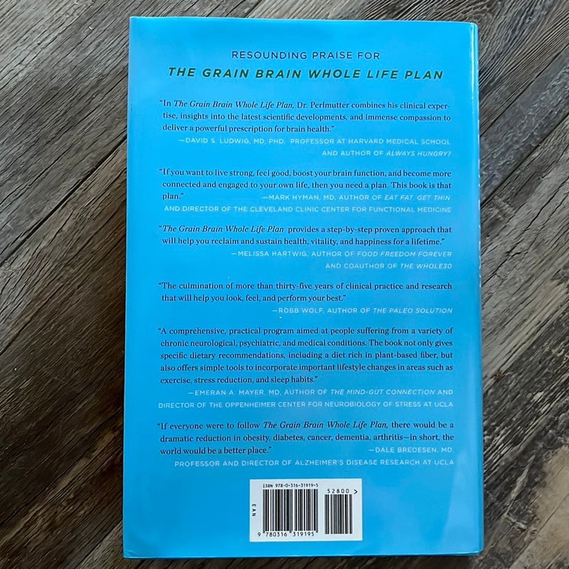 The Grain Brain Whole Life Plan by David Perlmutter