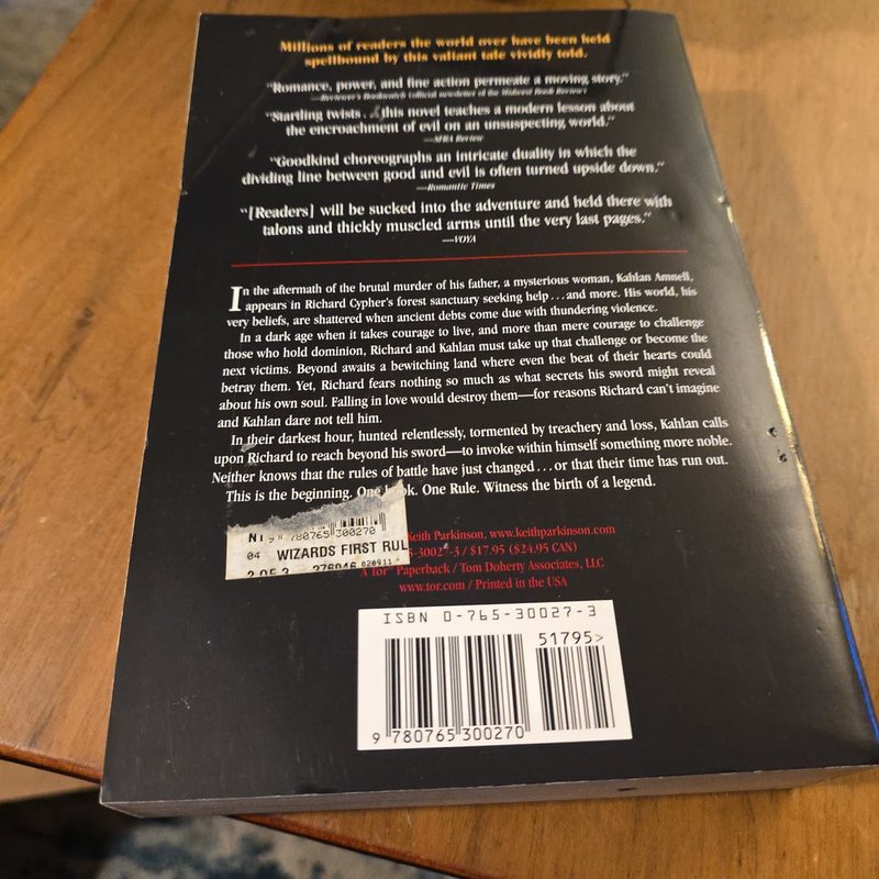 Wizard's First Rule by Terry Goodkind