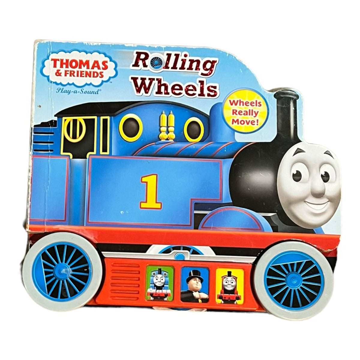 Thomas Little Vehicle Book, Rolling Whee by PI Kids
