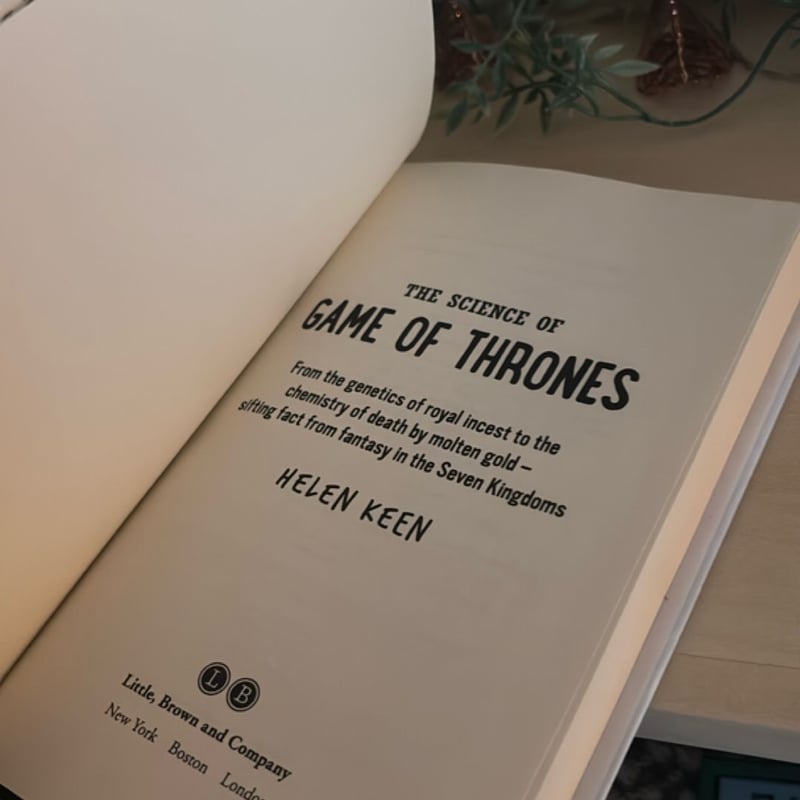 The Science of Game of Thrones by Helen Keen