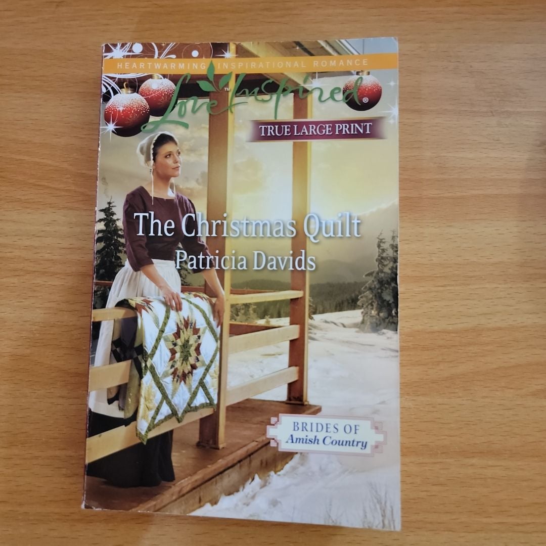 The Christmas Quilt (Large Print) by Patricia Davids, Paperback ...