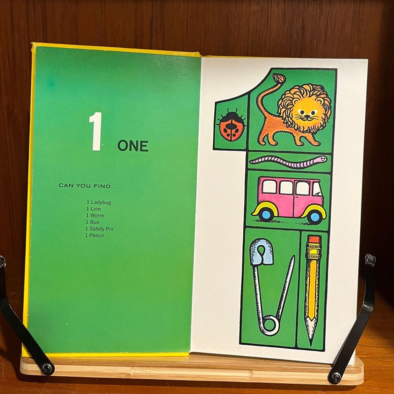 Vintage Children's Books -- A Golden Sturdy Book of Counting 1969