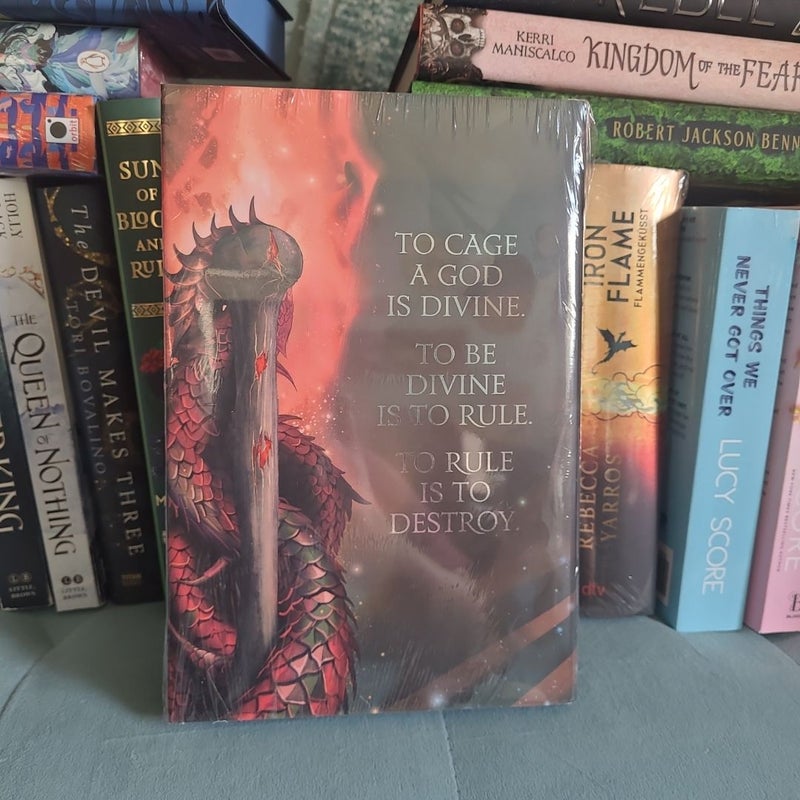 To Cage A God by Elizabeth May, Hardcover | Pangobooks