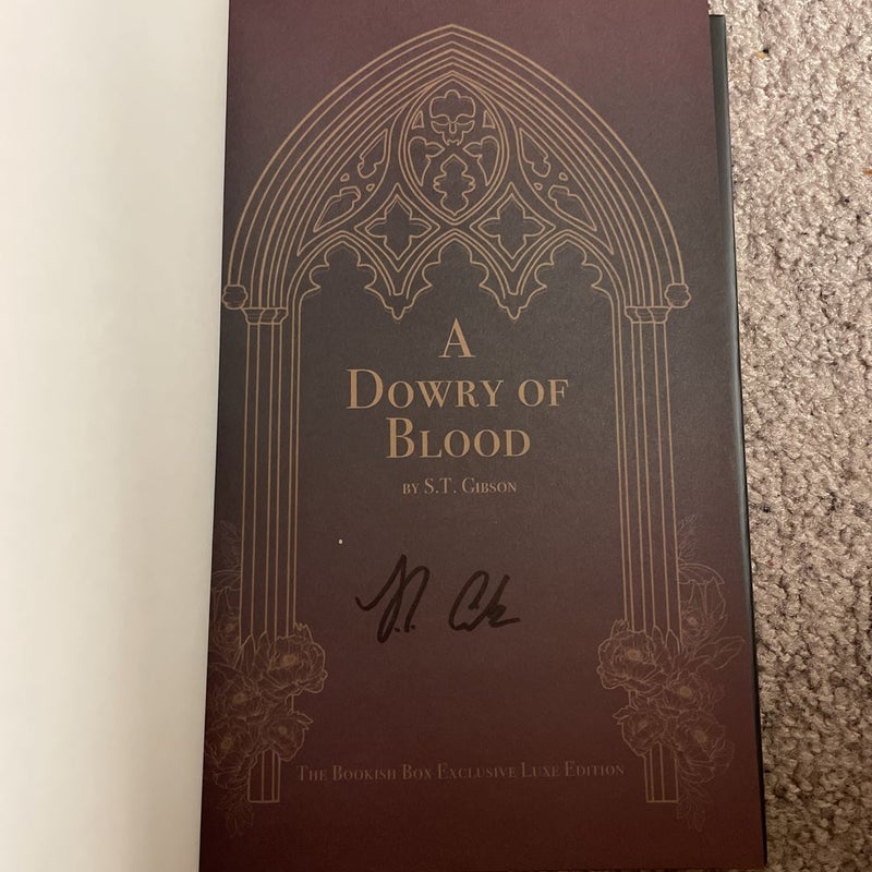 A Dowry of Blood by S. T. Gibson, Hardcover | Pangobooks