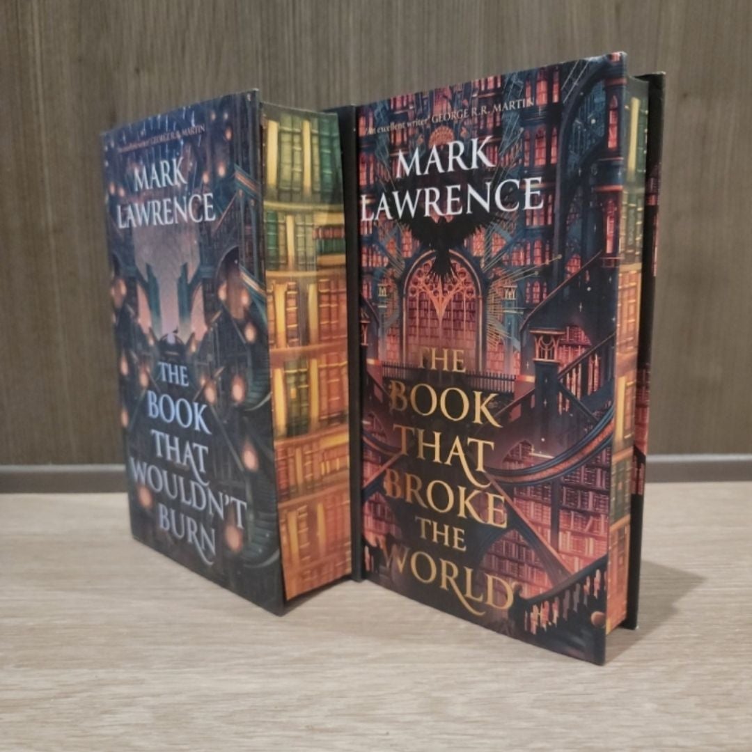 The Book That Wouldn't Burn & The Book That Broke The World by Mark ...