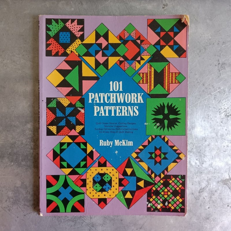 101 Patchwork Patterns by Ruby McKim, Paperback | Pangobooks