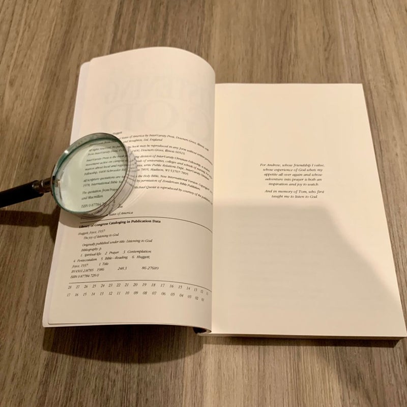 The Joy of Listening to God by Joyce Huggett, Paperback | Pangobooks