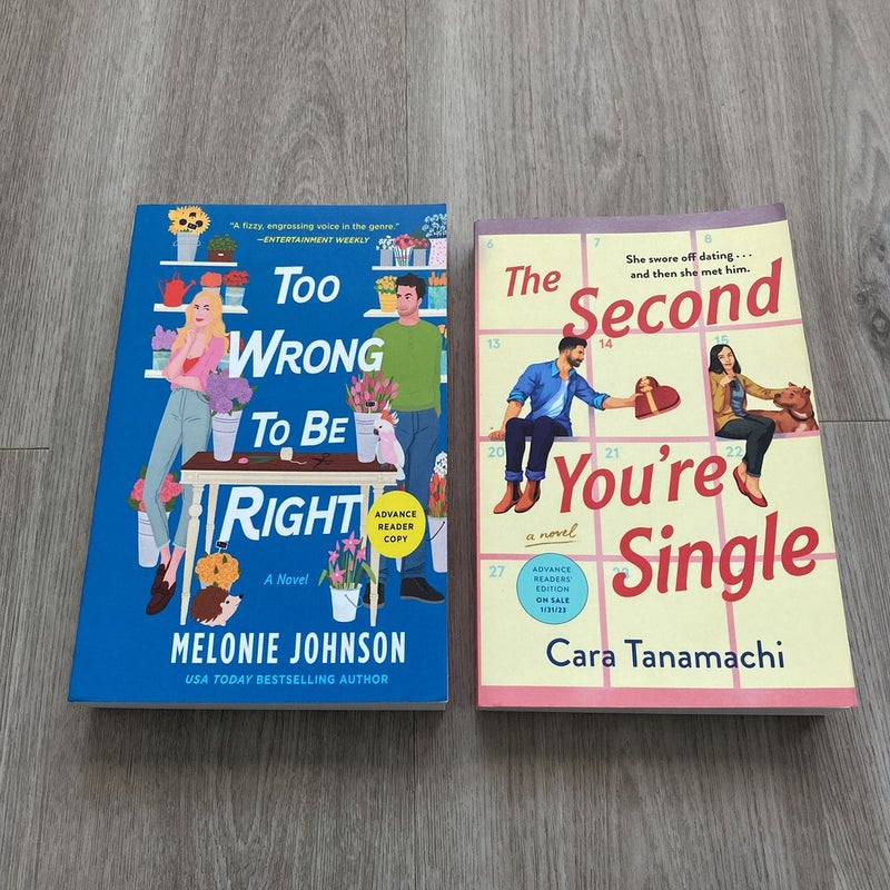 Too Wrong To Be Right; The Second You’re Single by melonie johnson ...