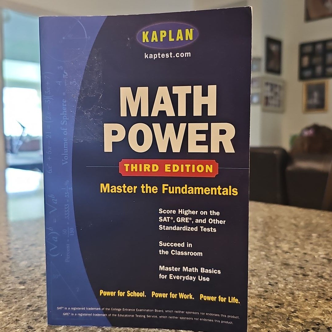 Math Power by Kaplan Educational Center Staff, Paperback | Pangobooks
