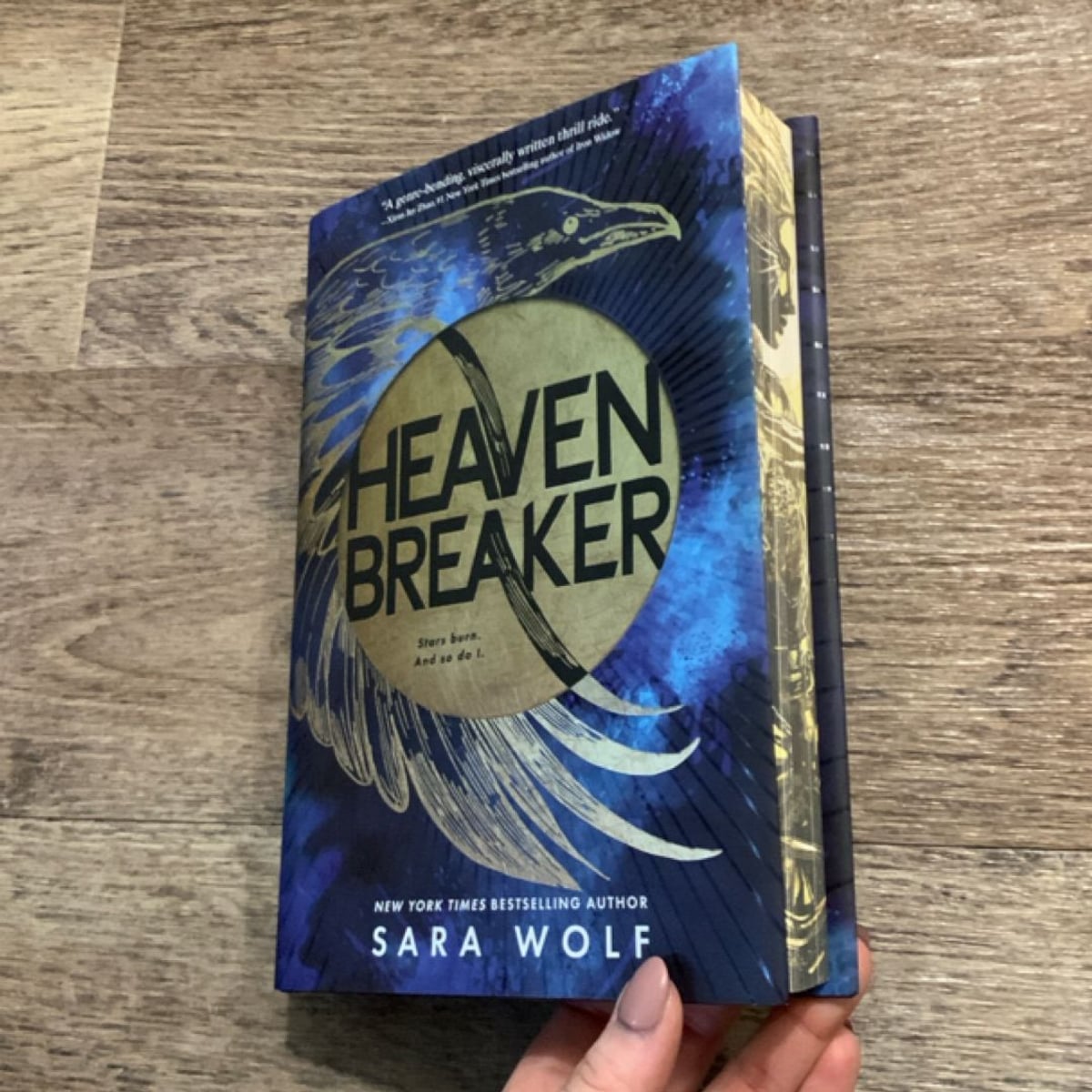Heavenbreaker (Deluxe Limited Edition) by Sara Wolf, Hardcover | Pangobooks