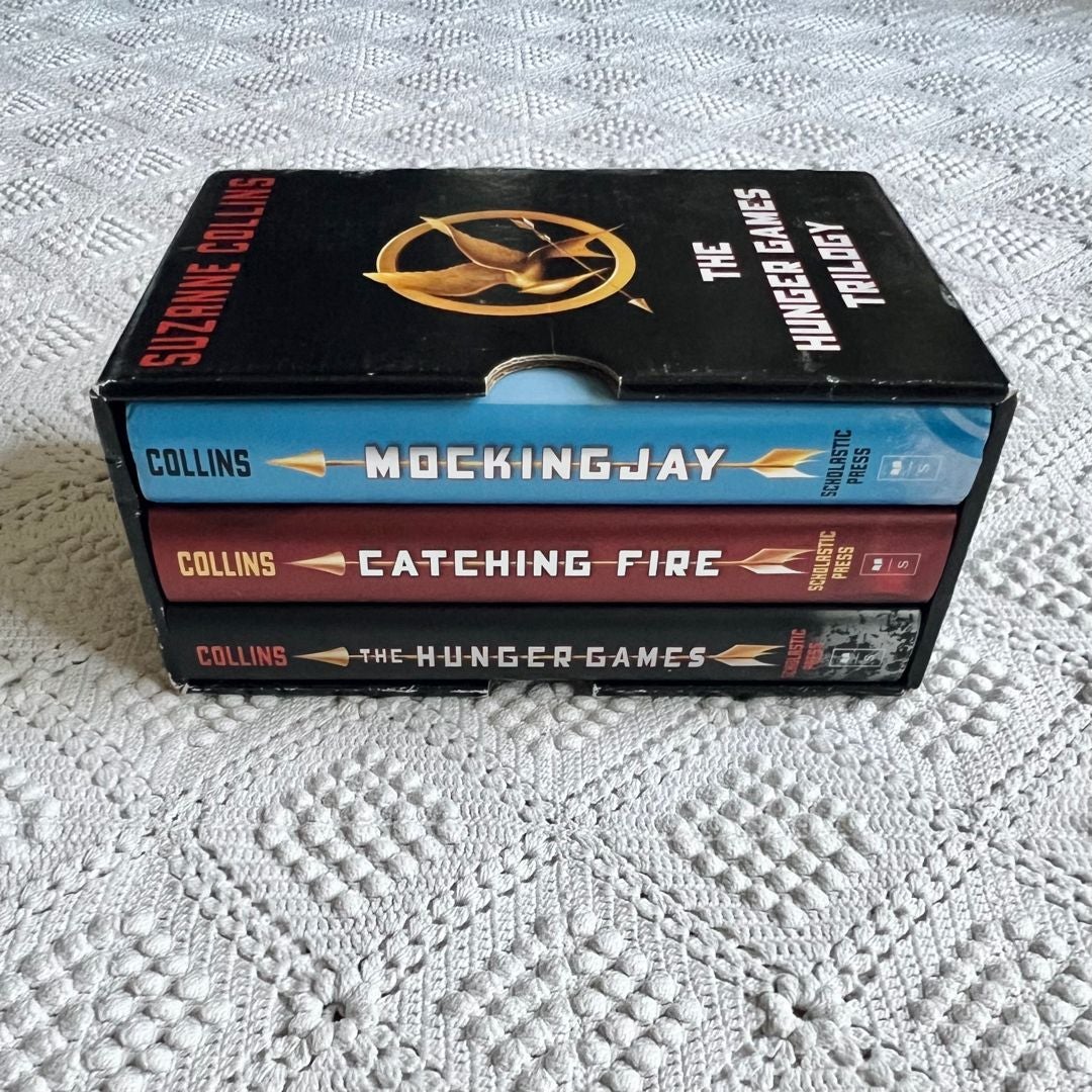 The Hunger Games Trilogy by Suzanne Collins, Hardcover | Pangobooks