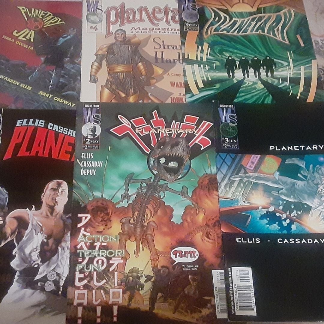 Planetary 2,3,4,5,6 , Elseworlds by Warren Ellis, John Cassaday ...