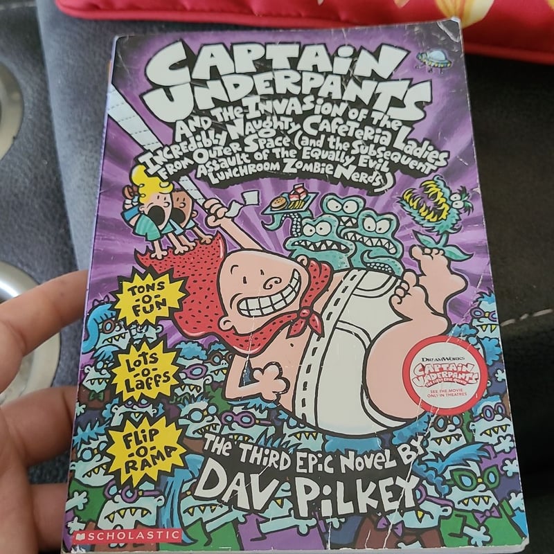 Bundle of 3 Captain Underpants Books by Dav Pilkey, Paperback | Pangobooks