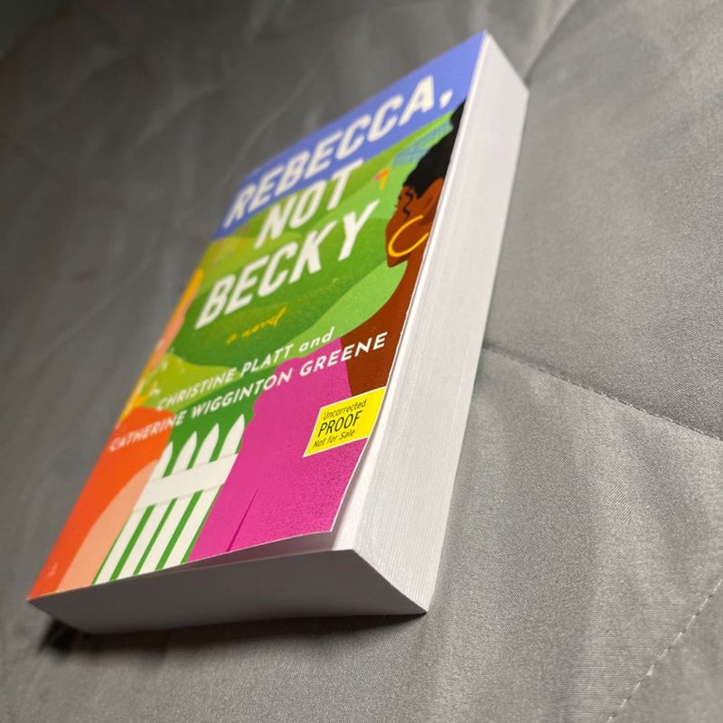 Rebecca Not Becky ARC by Christine Platt, Paperback | Pangobooks