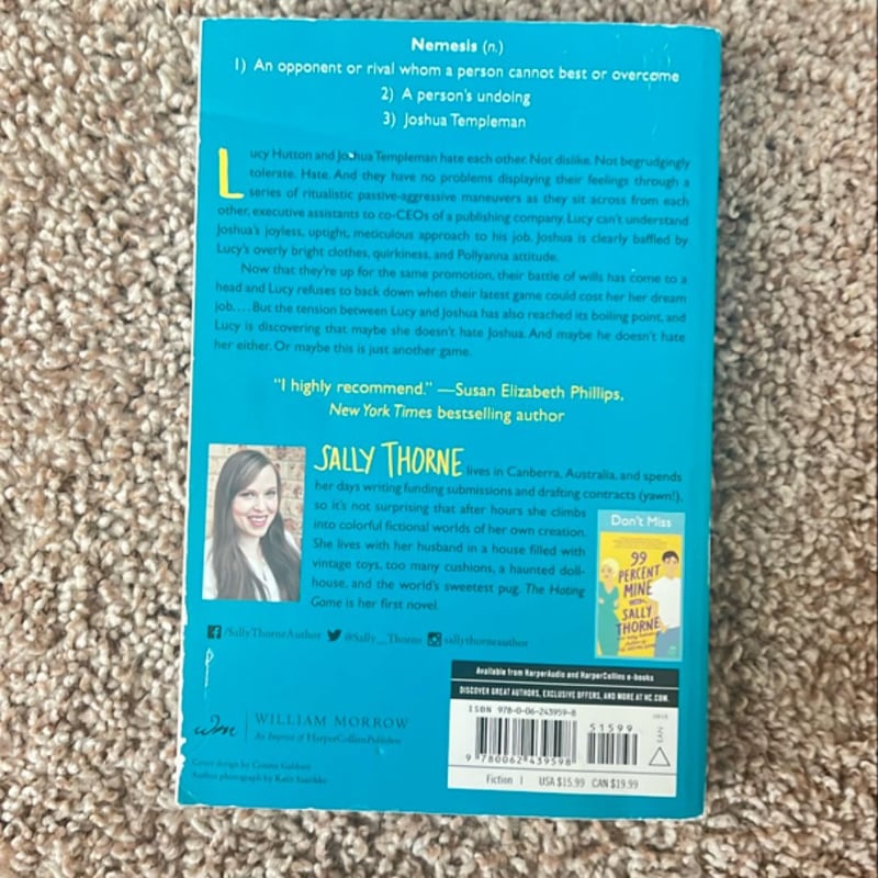 The Hating Game by Sally Thorne, Paperback | Pangobooks