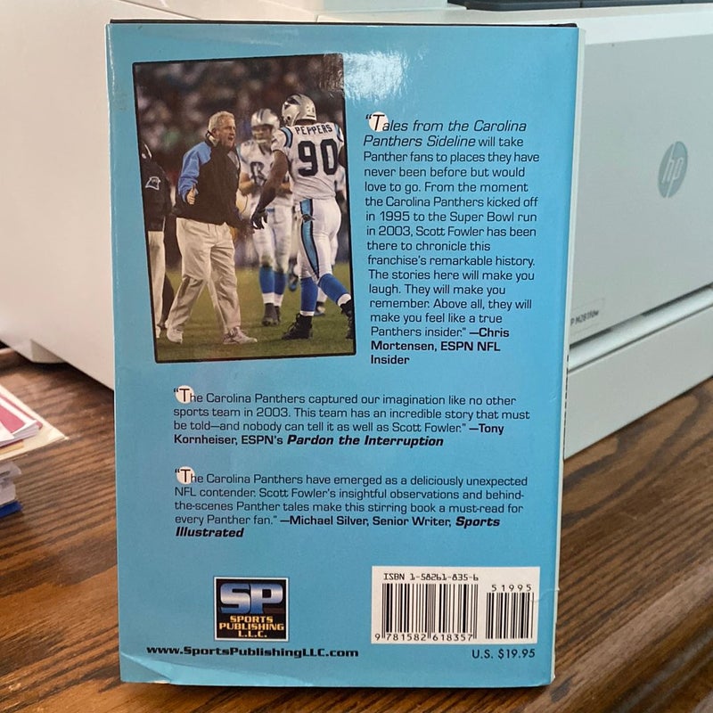 Tales from Carolina Panthers Sideline by Scott Fowler