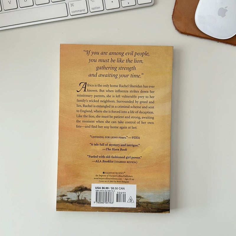 Listening for Lions by Gloria Whelan