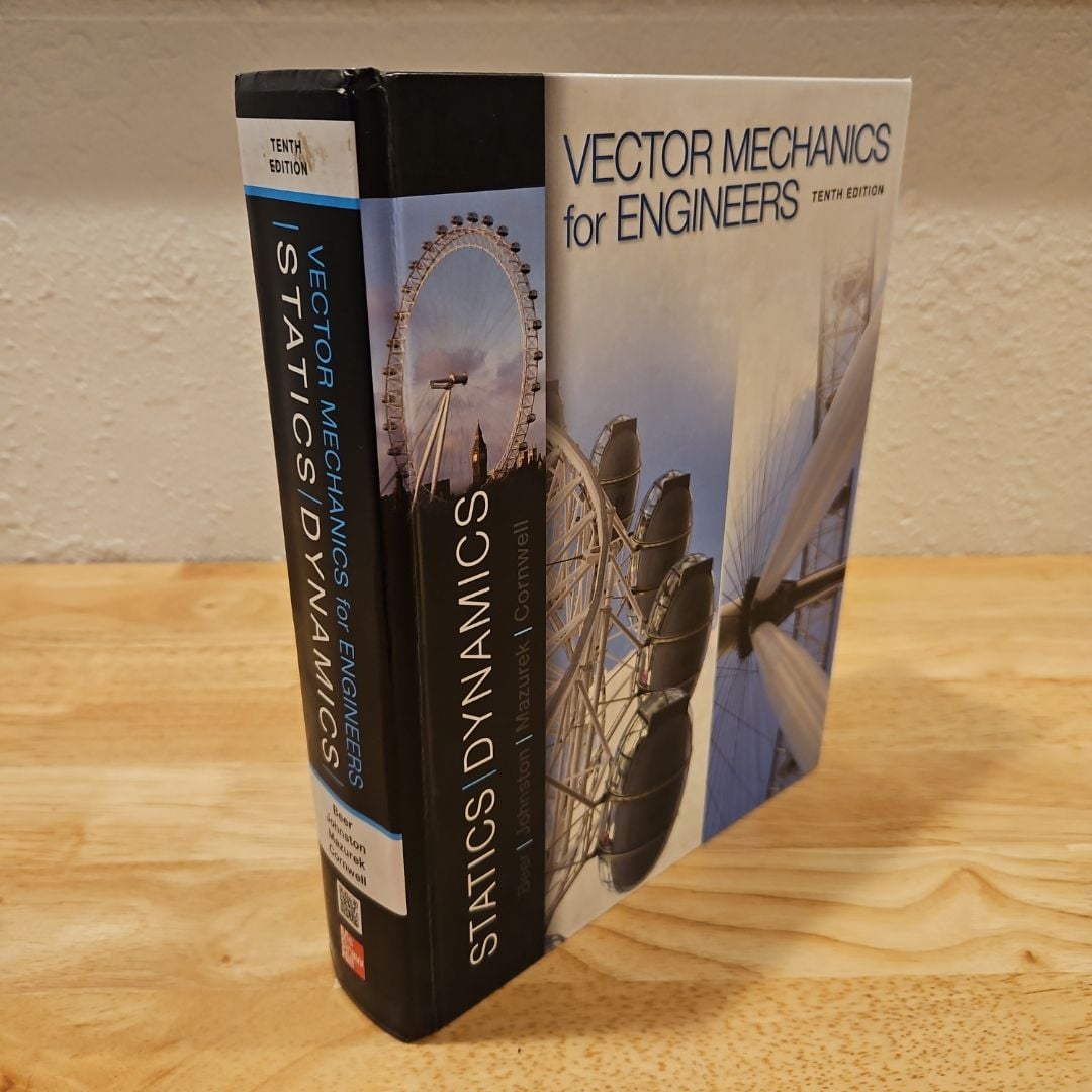 Vector Mechanics for Engineers 10th Ed. by Beer; Johnston; Mazurek ...