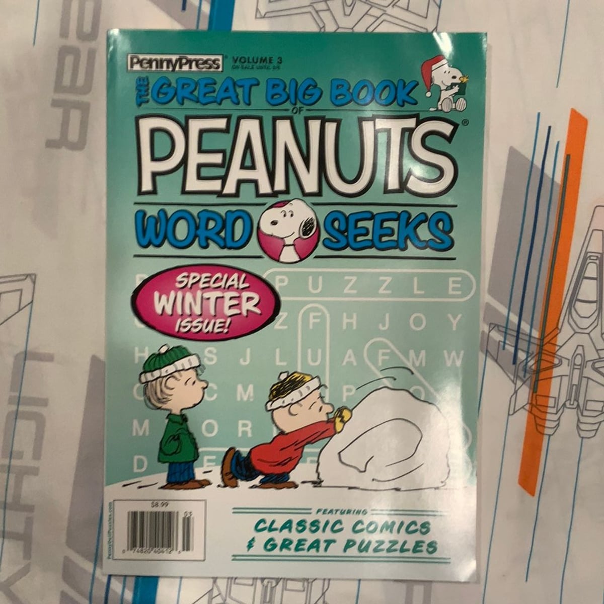 The Great Big Book of Peanuts Word Seeks by PennyPress, Paperback ...