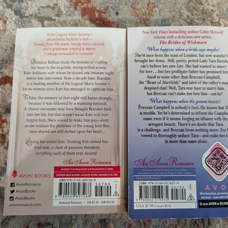 Cathy Maxwell Historical Romance Mini Bundle by Cathy Maxwell ...