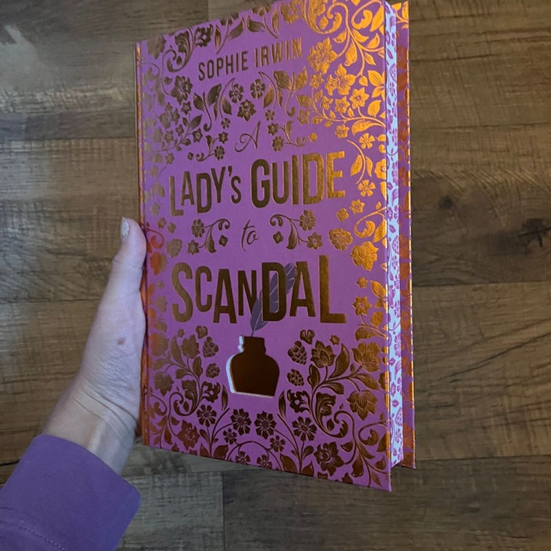 A Lady’s Guide To Scandal Illumicrate by Sophie Irwin , Hardcover ...