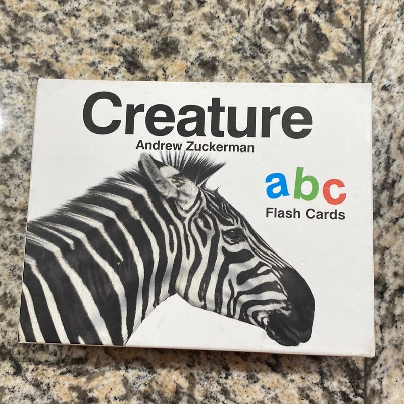 Creature ABC Flash Cards by Andrew Zuckerman