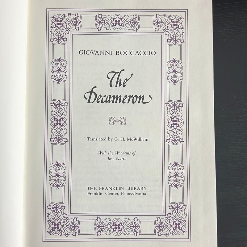 The Decameron by Giovanni Boccaccio, Hardcover | Pangobooks