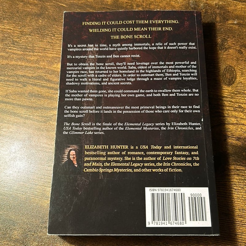The Bone Scroll by Elizabeth Hunter, Paperback | Pangobooks