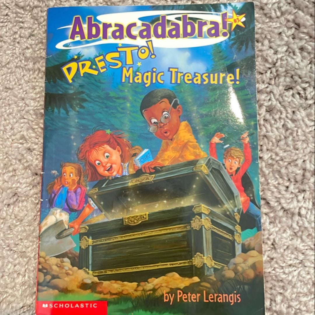 Abracadabra! Presto! Magic Treasure! by Peter Lerangis, Paperback ...