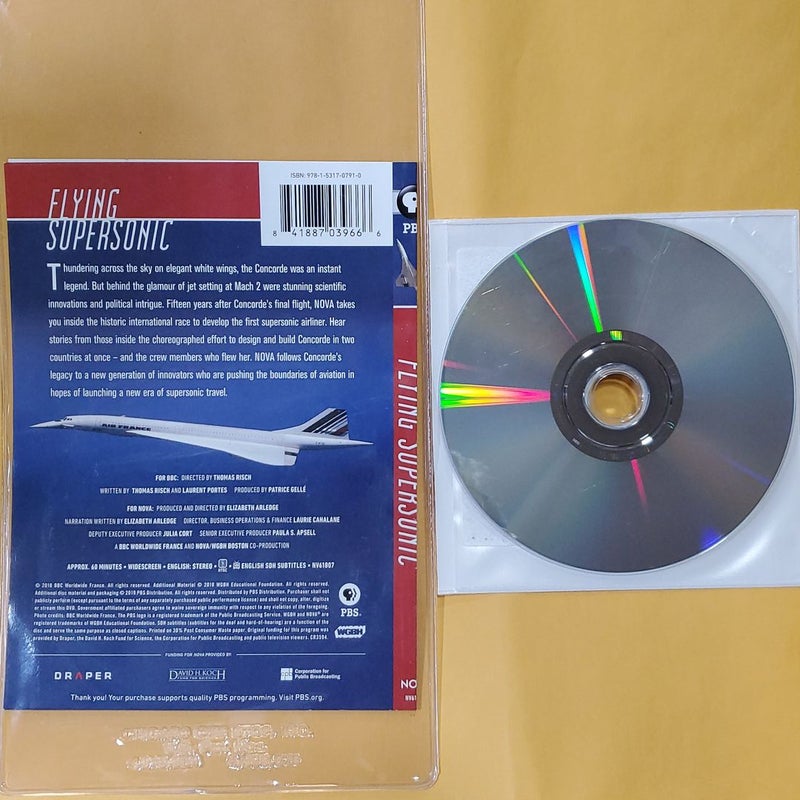 Flying Supersonic by PBS/Nova/WGBH, Paperback | Pangobooks