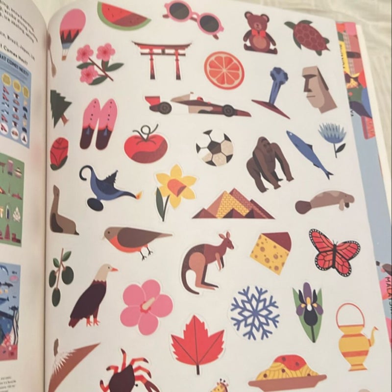 50 Maps of the World Activity Book by Ben Handicott, Kalya Ryan
