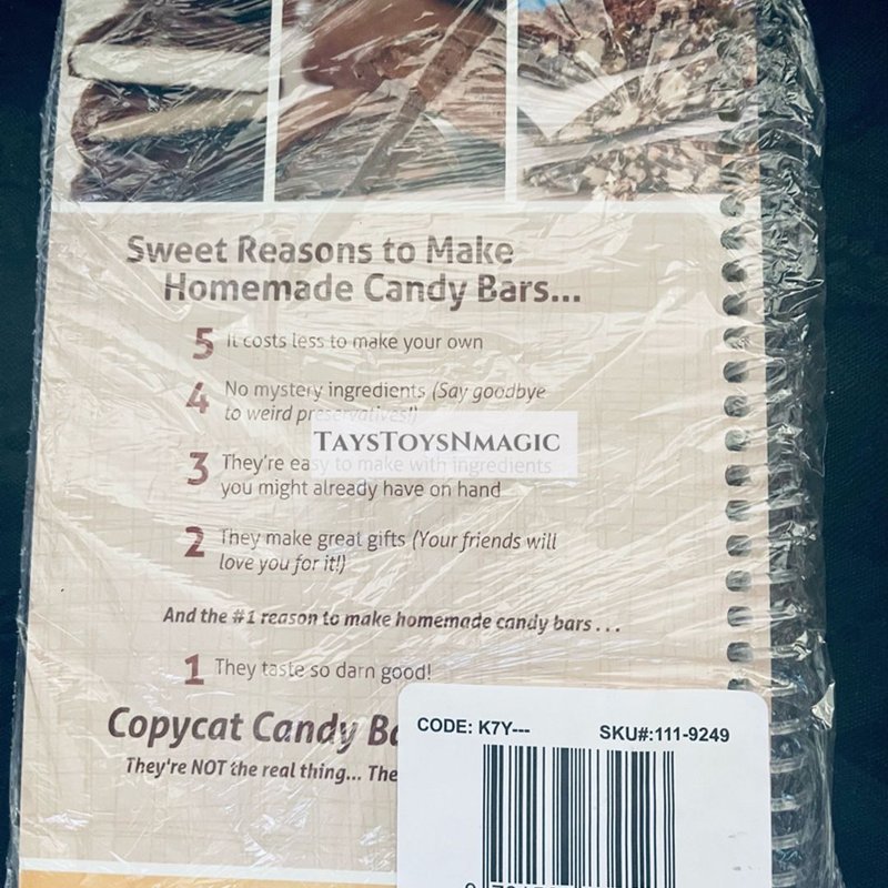 Copy Cat Candy Bars Cookbook Homemade Goodness! by Home made goodness ...