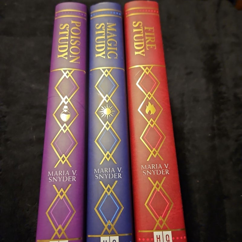 Poison Study Trilogy by Maria V. Snyder, Hardcover | Pangobooks