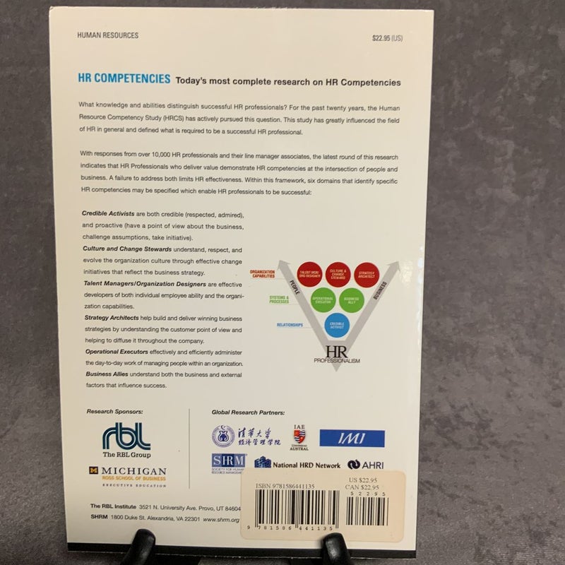 HR Competencies by Dave Ulrich, Paperback | Pangobooks