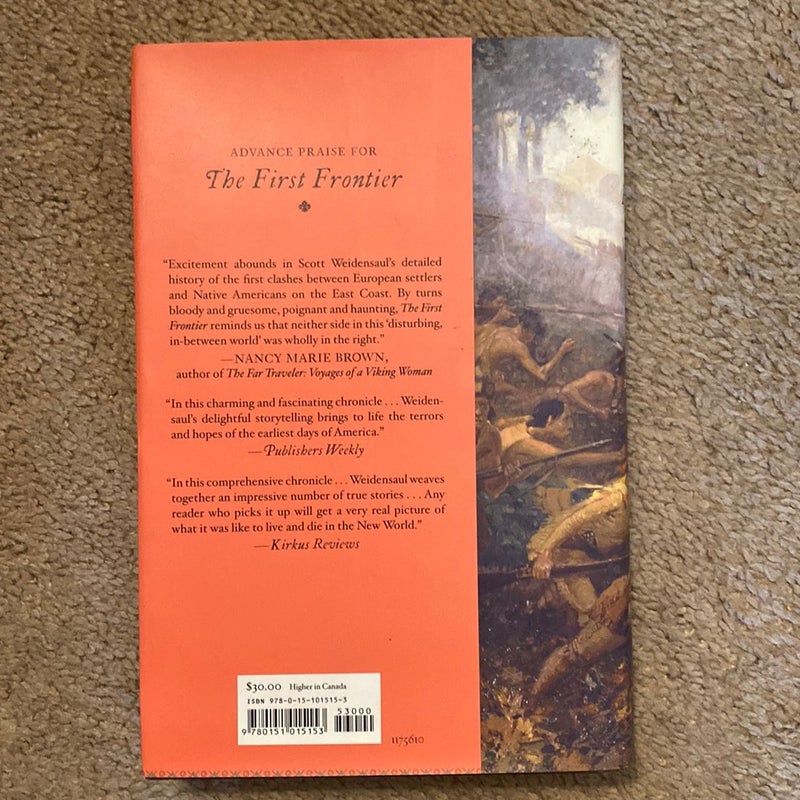 The First Frontier by Scott Weidensaul, Hardcover | Pangobooks