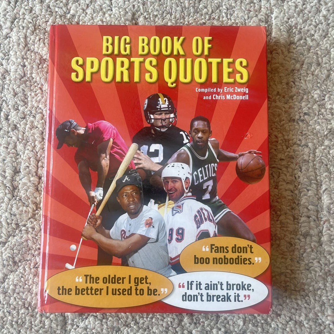 Big Book of Sports Quotes by Eric Zweig, Chris McDonell