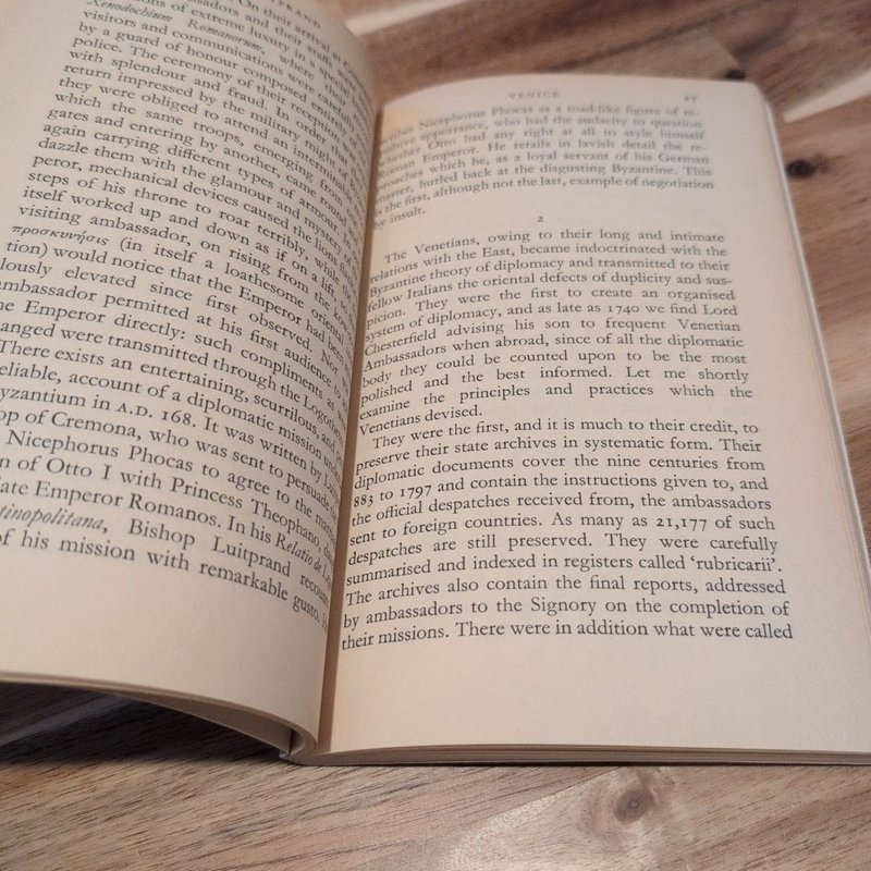 Evolution of Diplomatic Method by Harold Nicolson