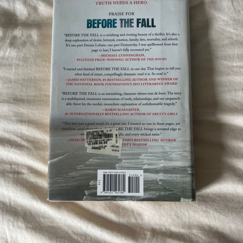 Before The Fall by Noah Hawley, Hardcover | Pangobooks