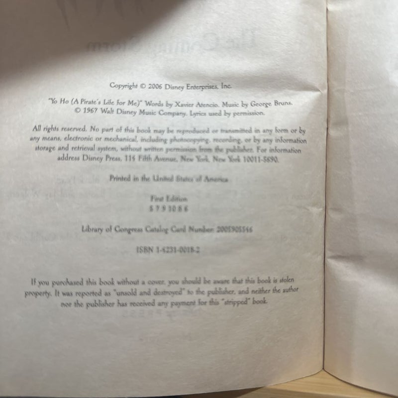 Pirates of the Caribbean: the Coming Storm - Jack Sparrow Book #1 by ...