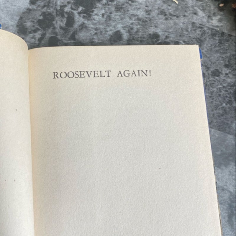 Roosevelt Again! by Joseph Guffey , Hardcover | Pangobooks