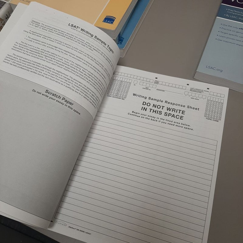 10 New Actual, Official LSAT PrepTests with Comparative Reading by Law ...