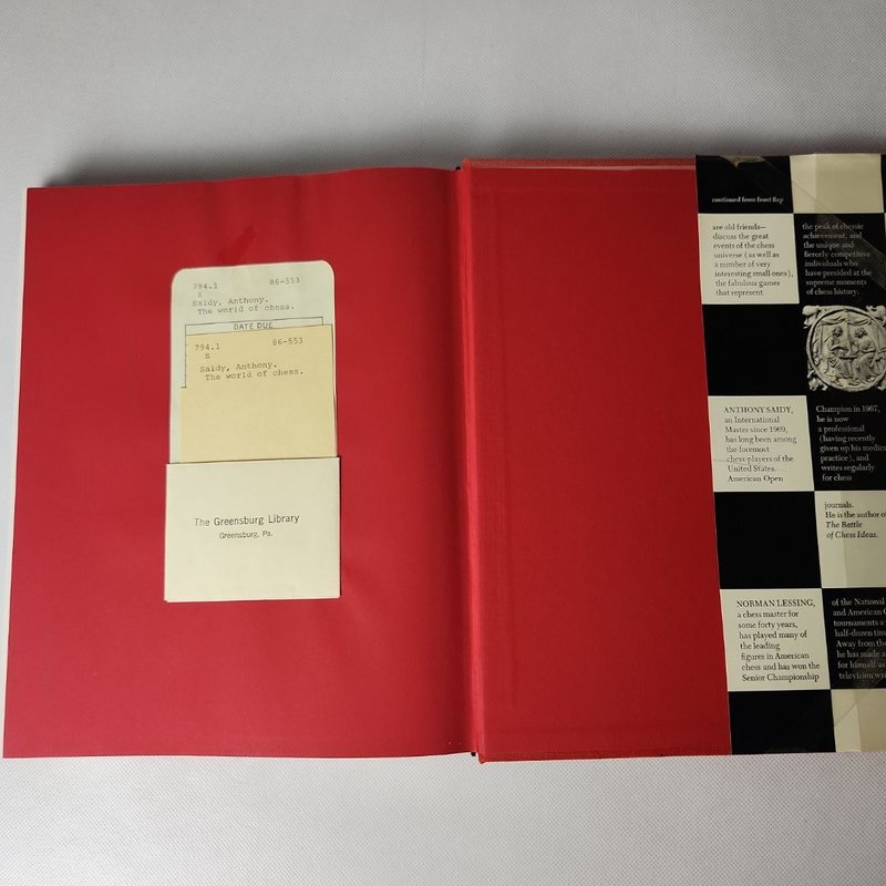 The World Of Chess by Anthony Saidy, Hardcover | Pangobooks