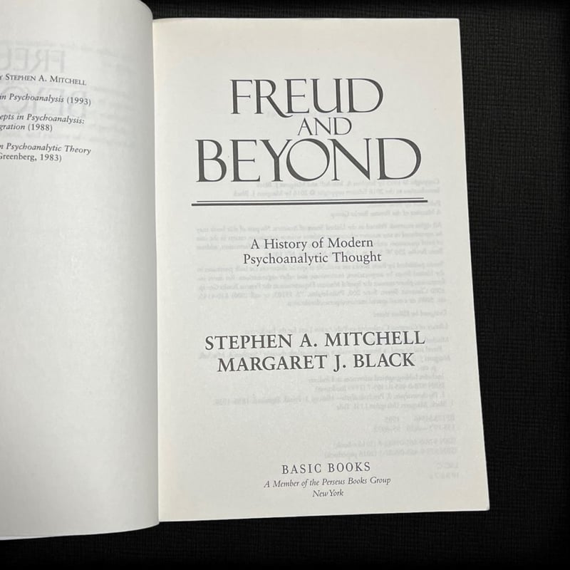 Freud and Beyond