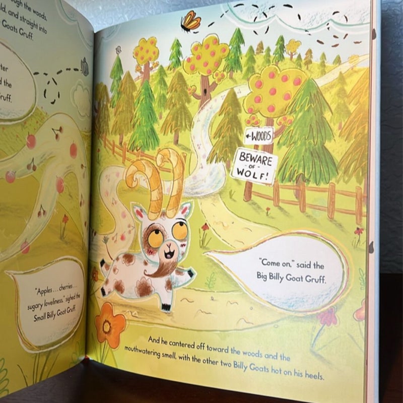 Red Riding Hood and the Three Billy Goats Gruff by Tracey Turner