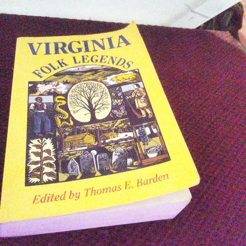 Virginia Folk Legends by Thomas E. Barden, Paperback | Pangobooks