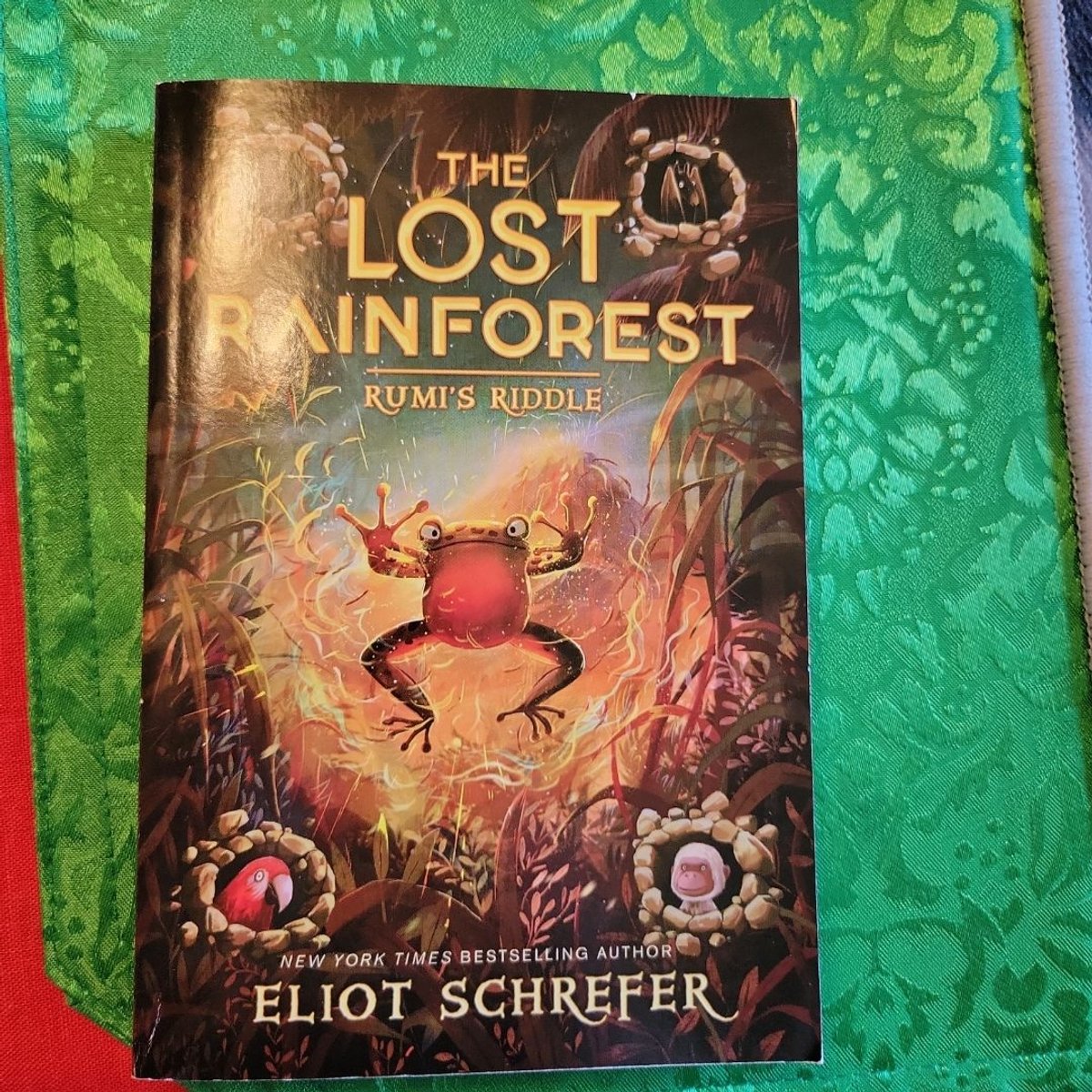 The Lost Rainforest #3: Rumi's Riddle by Eliot Schrefer